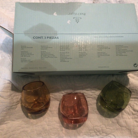 PartyLite | Party Supplies | Partylite Trio | Poshmark